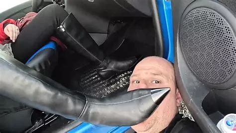 After I Pissed Him In His Face I Let My Slave Cum And Lick My Boots