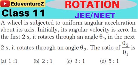 A Wheel Is Subjected To Uniform Angular Acceleration About Its Axis