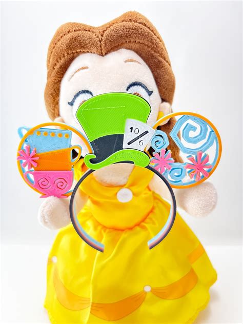 Mickey Ears For Nuimo Doll Teacups Theme Mickey Ears And Button Combo Fits Nuimo Choice Of