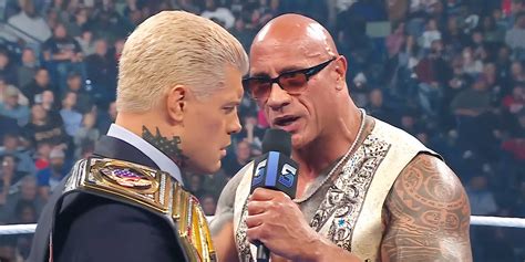 Rock Confirms Cody Rhodes Soul Storyline Was Meant To Set Up Codys Heel Turn
