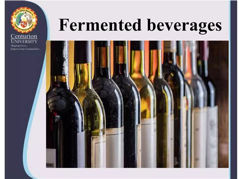 Fermented And Unfermented Beveragespdf