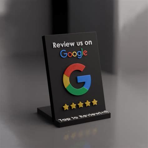 Acrylic Google Review Nfc Etsy