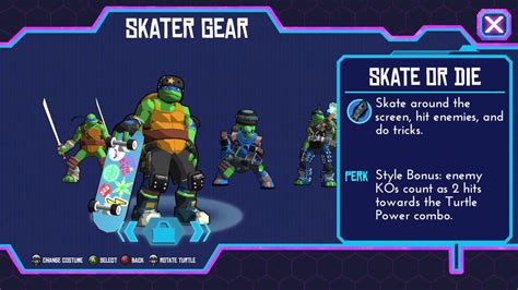 Teenage Mutant Ninja Turtles Portal Power All Costums Youtube