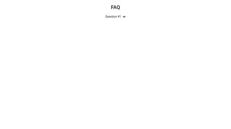 Bootstrap 4 Simple Accordion Arrows