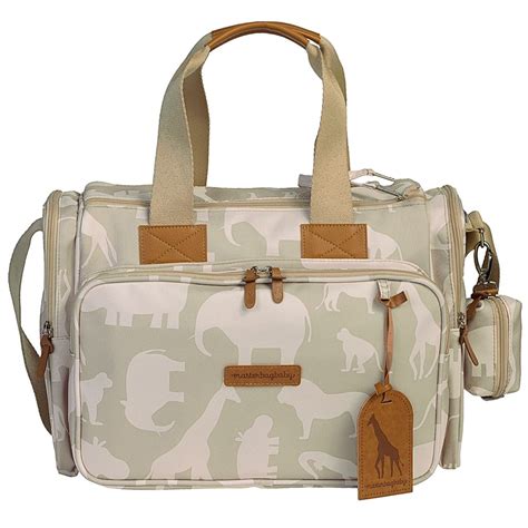 Mb12sac210 A Bolsa Termica Para Bebe Anne Safari Caqui Masterbag