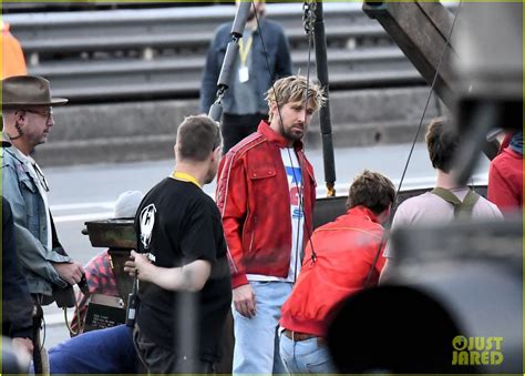 Ryan Gosling Hangs On For Dear Life While Filming The Fall Guy Stunt