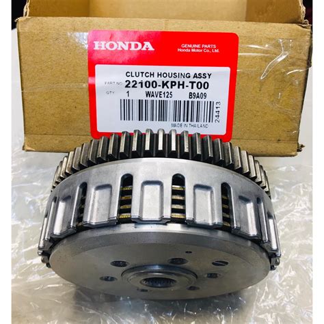 Clutch Housing Assembly For Honda Wave 125 Made In Thailand Shopee
