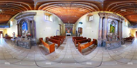 360° View Of Iglesia De La Antigua Hacienda De La Goma En El Estado De