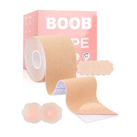 Cotton Elastane Boob Tape Breast Lift Tape For Large Breasts 164ft