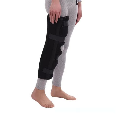 Adjustable Knee Joint Fixation Brace With Steel Plate Knee Joint