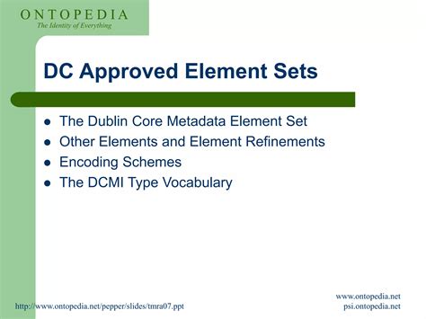 Expressing Dublin Core Metadatappt