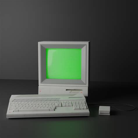 3d Model Old Computer Turbosquid 1621372