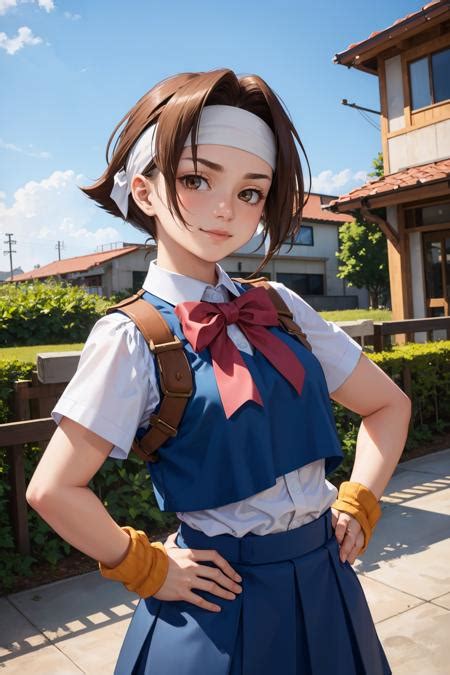 Hinata Wakaba Rival Schools Lora｜若葉ひなた ジャスティス学園 ｜ai Art Lora Model Pixai