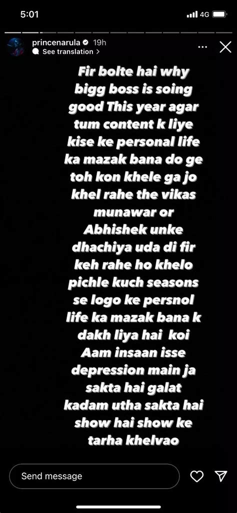 Bigg Boss 17 Prince Narula Slams Bb Makers For Exposing Munawar Faruquis Personal Life Tv