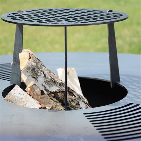Unus® Grillplaat Voor Vuurton Of Vuurschaal 60 Cm Staal Bol