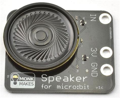Bbc Microbit Sound Accessories Cd Soft