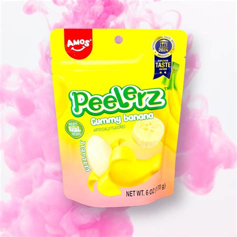 Peelerz Peelable Fruit Gummies Rainbow Sweets
