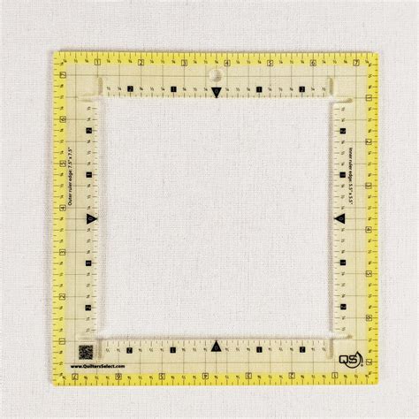 Square It 7 5 X 7 5 Non Slip Quilting Ruler By Quilters Select