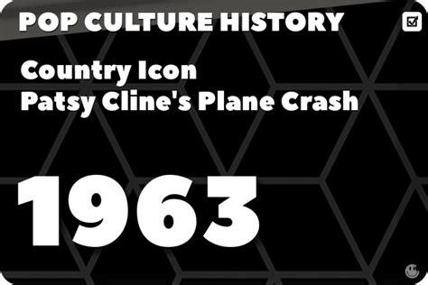 Patsy Cline Plane Crash