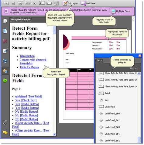 Creating And Tracking Online Forms With Acrobat 8