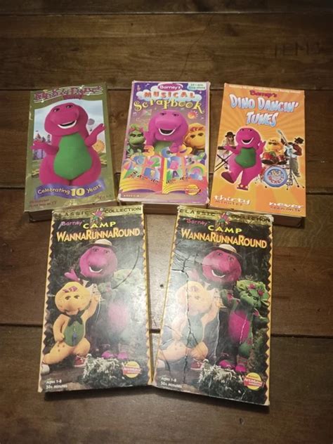 Barney Vhs Lot £941 Picclick Uk