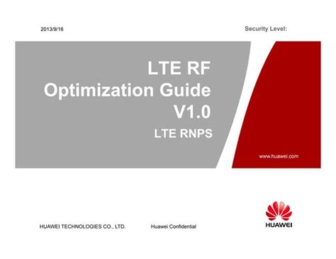 Lte Rf Optimizationpdf