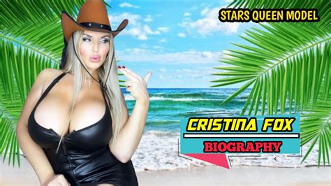 Cristina Foxbiography Age Weight Relationships Net Worth Outfits