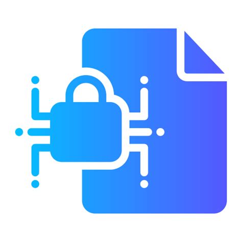 Data Encryption Generic Gradient Fill Icon