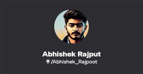 abhishek rajput twitter linktree
