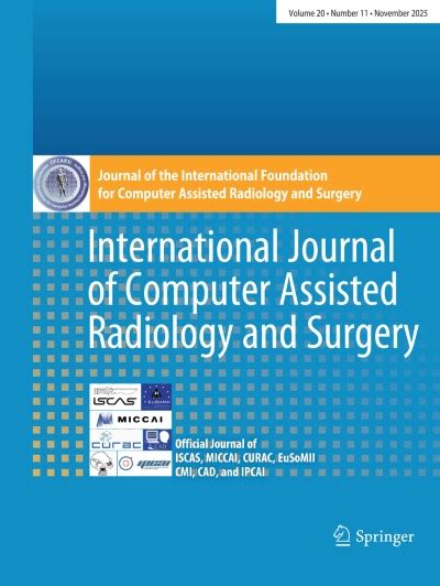 International Journal Of Computer Assisted Radiology And Surgery 12025