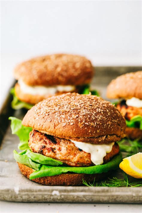 Salmon Burgers Beautykween