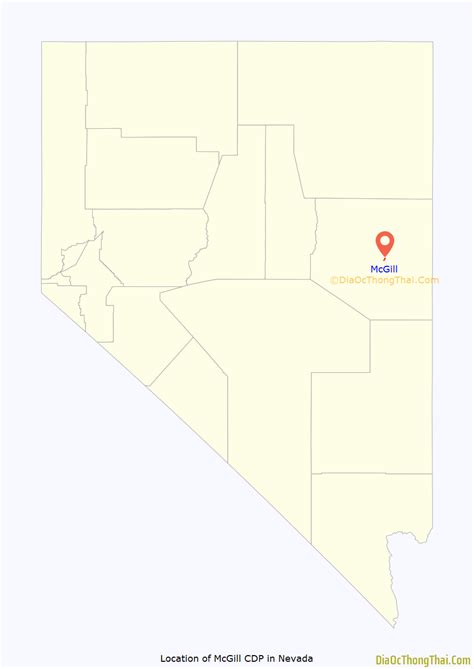 Map Of Mcgill Cdp Thong Thai Real