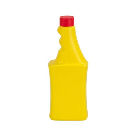 500 Cc Mix Spray Yellow Polyethylene Bottle