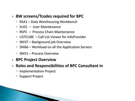 Ppt Sap Bpc Training In Hyderabad Sap Bpc Online Training