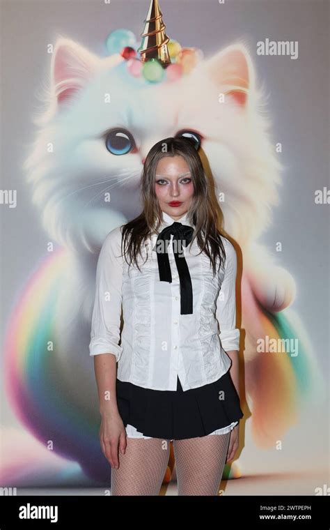 Simone Murphy Aka Sim0ne Attends The Launch Of Cute Exhibition At