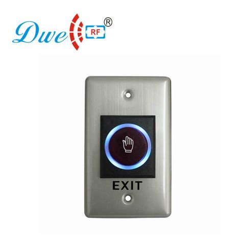 Exit Button Infrared No Touch Style Of Access Control Systems Access Switch DW B C Dwell
