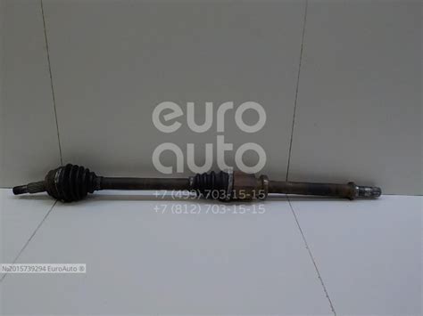 391007525r Привод пер п Renault Запчасти на Drive2