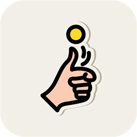Coin Toss Vector Icon Design 20156873 Vector Art At Vecteezy