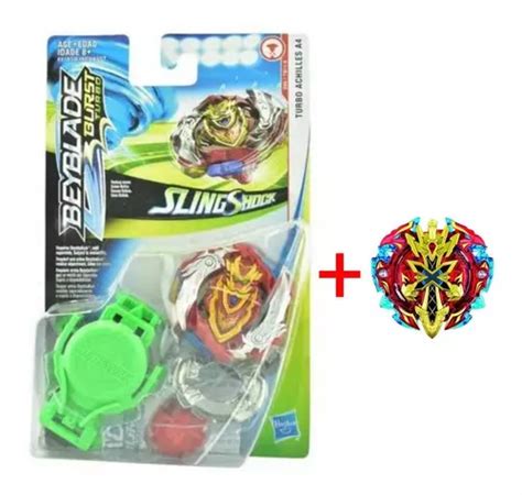 Beyblade Burst Turbo Achilles Y Xcalius Nuevo Hasbro Envío Gratis