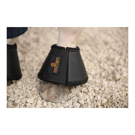 Kentucky Hufglocken Leder Schwarz