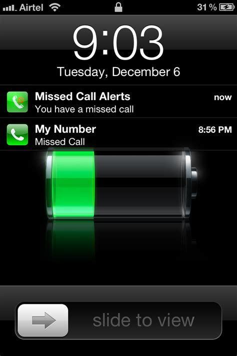 Iphone Missed Call Notification Pooholiday