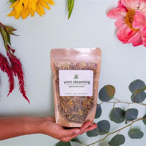 Organic Yoni Steaming Herbs 5 Steams Gentle Cleansing Formula