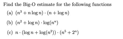 B N2 Log N · Log Nn C N · Log N Log N2