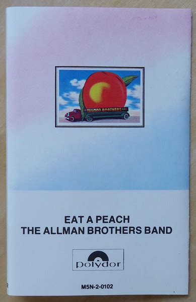 The Allman Brothers Band Eat A Peach 1972 Cassette Discogs