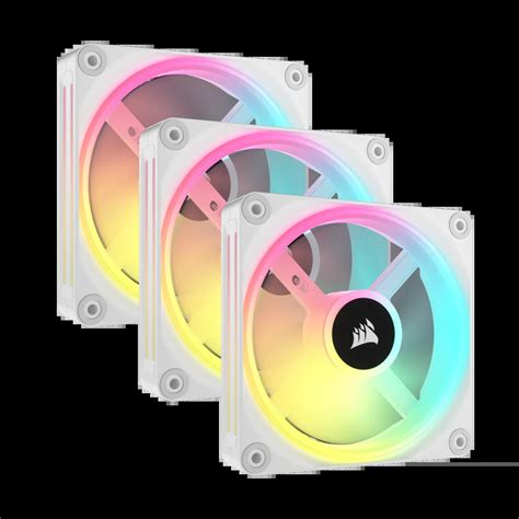 ICUE LINK QX120 RGB 120mm PWM PC Fans Starter Kit With ICUE LINK System