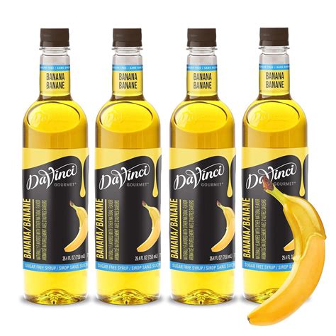 Davinci Gourmet Sugar Free French Vanilla Syrup 25 4 Fl Oz Pack Of 4