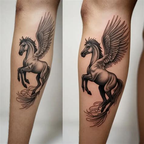 Pegasus Tattoo Meaning Symbolism 92 Designs Hbtat2