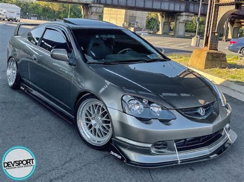 Devsport Side Skirt Splitters Extensions 2002 2006 Acura Rsx