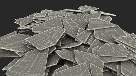 Broken Glass Collection 2 3d Model 29 3ds Obj Max C4d Ma Free3d