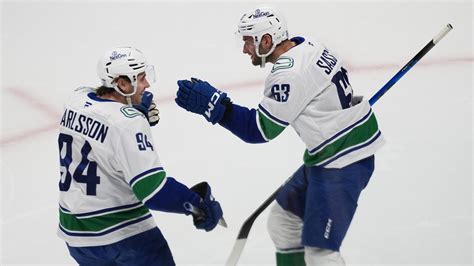 Boeser Has Hat Trick Last Place Canucks Overcome Blowing 4 Goal Lead